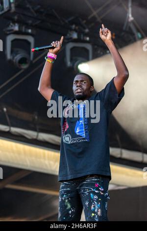 Sheck Wes (Khadimou Rassoul Cheikh Fall) during the Day N Vegas Music ...