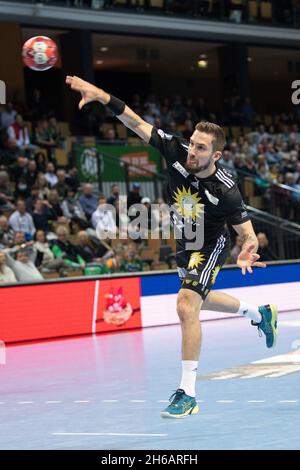 Wetzlar, Germany. 10th Nov, 2021. Handball: Bundesliga, HSG Wetzlar ...