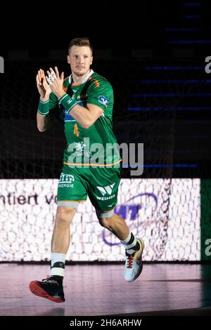 Wetzlar, Germany. 10th Nov, 2021. Handball: Bundesliga, HSG Wetzlar ...