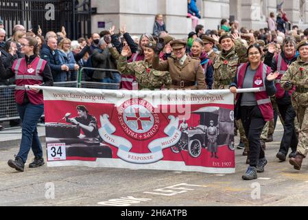 First Aid Nurses Yeomanry Corps during WW1 Stock Photo - Alamy