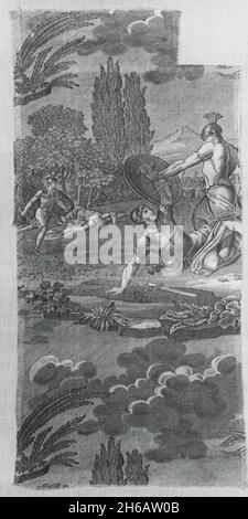 The painting *Le Combat des Horaces et des Curiaces* by Jean Fulchran ...