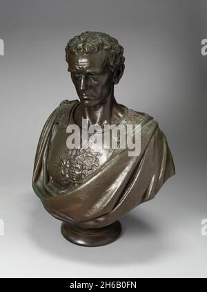 Bust of Gaius Cassius Longinus, a Roman senator, a leading instigator ...