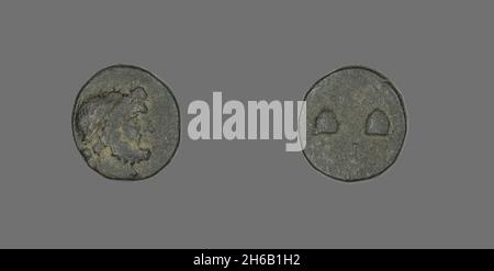 Coin Depicting the God Zeus, about 1st century BCE Stock Photo - Alamy