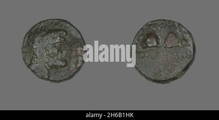 Coin Depicting the God Zeus, 1st century BCE Stock Photo - Alamy