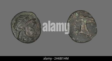 Coin Depicting the God Apollo, 3rd-2nd century BCE Stock Photo - Alamy