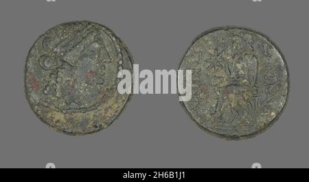 Coin Depicting the God Apollo, 2nd century BCE Stock Photo - Alamy