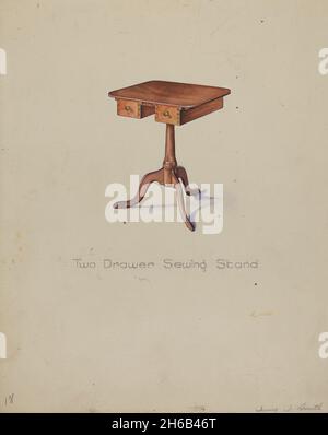 Sewing Stand, 1935/1942 Stock Photo - Alamy