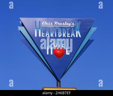Heartbreak Hotel Memphis Tennessee USA Stock Photo - Alamy