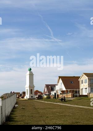 The Meridian Line & George V Monument, The Promenade, Peacehaven, East ...
