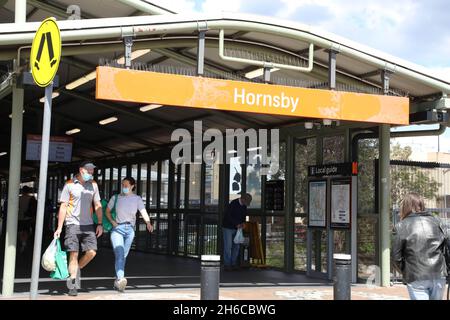 Hornsby train station, Sydney, NSW, Australia Stock Photo - Alamy
