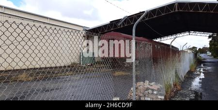 Korumburra Victoria Australia,red hen train, self-propelled railcar ...
