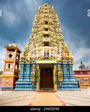 Sri Lanka Asia Matale City Hindu Temple Sri Muthumariamman Thevasthaman ...