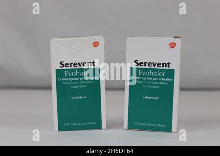 Serevent Evo haler Stock Photo - Alamy