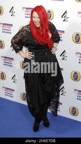 Jane Goldman pictured at the British Comedy Awards 2010 at the O2 Arena ...