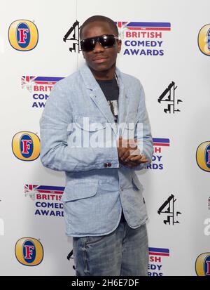 Tinchy Stryder British Comedy Awards 2010 held at the Indigo2, The O2 ...