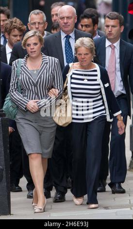 The family of murdered school girl Milly Dowler arrive in Downing ...