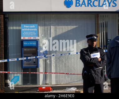 London riots - Shops and banks were smashed in Walthamstow, East London ...
