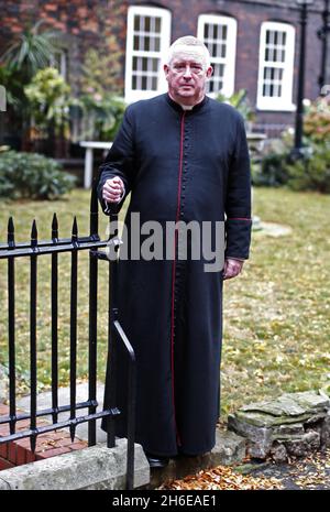 The Dean of St Paul's Graham Knowles pictured in the grounds of his ...