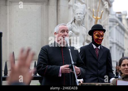The Dean of St Paul's Graham Knowles pictured in the grounds of his ...