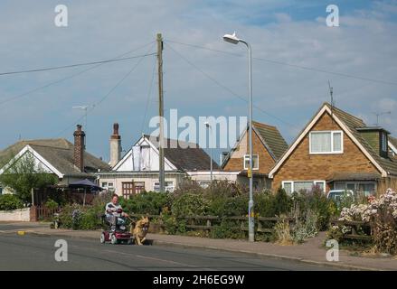 General view of Jaywick seaside town in Essex. British seaside towns ...