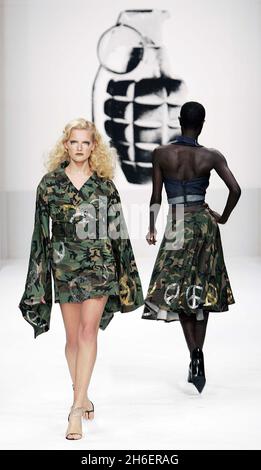 Boy George B-Rude catwalk show at London Fashion Week Stock Photo - Alamy
