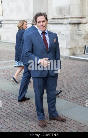 Rob Brydon attends Ronnie Corbett memorial service held at Westminster ...