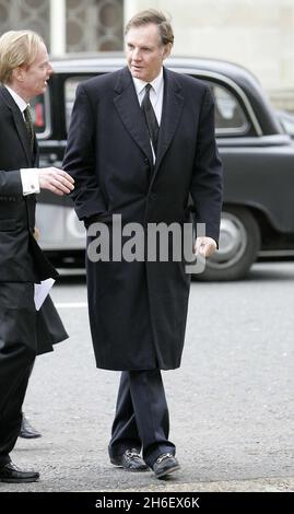 The funeral of former Secretary of State for War John Profumo at St ...