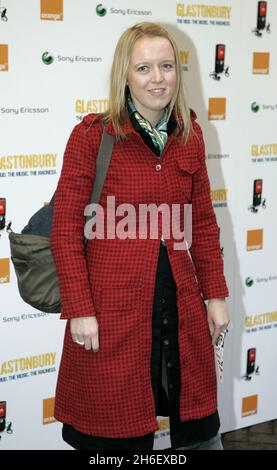 Michael Eavis and daughter Emily attending Stock Photo - Alamy