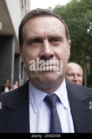 Clive Goodman leaving court Stock Photo - Alamy