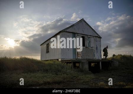 An abandoned hut in the village of Canewdon, in Essex. Canewdon in ...