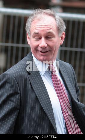 Geoff Hoon who replaces Ruth Kelly at transport secretary is pictured ...