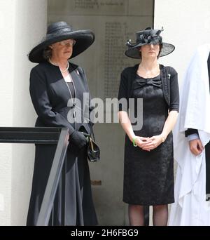 Sally Thorneloe, wife of Lieutenant Colonel Rupert Thorneloewho was ...
