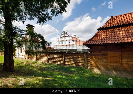 Chyhyryn National Historical and Cultural Reserve, Ukraine, view from a ...