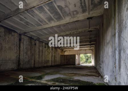 The abandoned buildings in Orbita ghost-town, Ukraine Stock Photo - Alamy