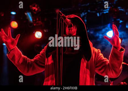 Copenhagen, Denmark. 12th, November 2021. The Danish progressive metal ...