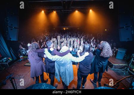 Copenhagen, Denmark. 12th, November 2021. The Danish progressive metal ...