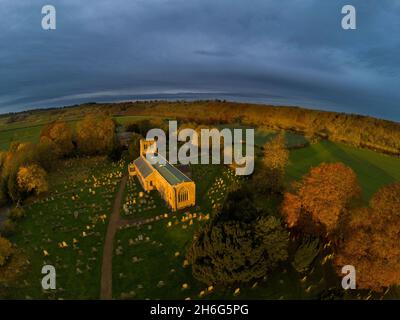 St Cuthbert's Church, Norham, Northumberland, England Stock Photo - Alamy