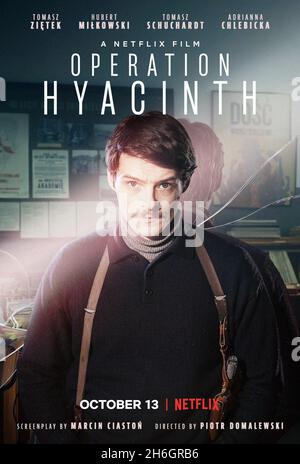 OPERATION HYACINTH, (aka HIACYNT), Polish poster, Tomasz Zietek, 2021 ...