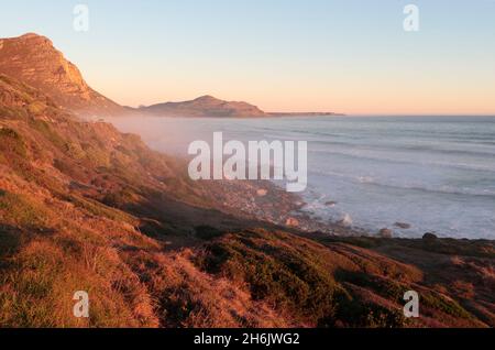 Misty Cliffs, Cape Peninsula, South Africa Stock Photo - Alamy