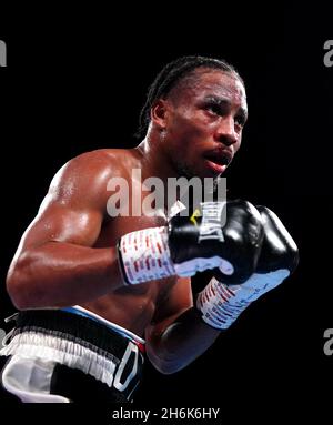 Donte Dixon in the lightweight bout at Sheffield Arena. Picture date ...