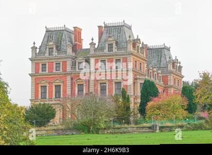 At Corby, England, East Carlton hall, a mansion dating from the late ...