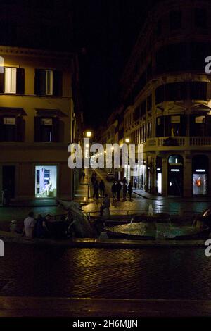 the magic of the roma downtown in italy Stock Photo - Alamy
