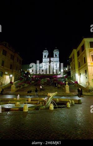 the magic of the roma downtown in italy Stock Photo - Alamy