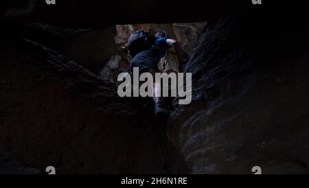 Two Storey Cave, Cania Gorge, Queensland, Australia Stock Photo - Alamy