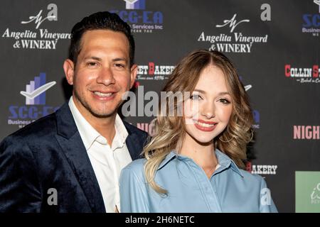 Josh Weinstein, Calie Tagle - model attends Rose Dove Entertainment ...