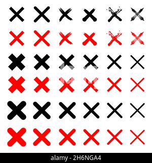 box web icons in grunge style for user interface design Stock Vector ...