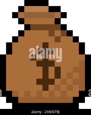 Money pixel art. dollars 8 bit. Vector illustration Stock Vector Image ...