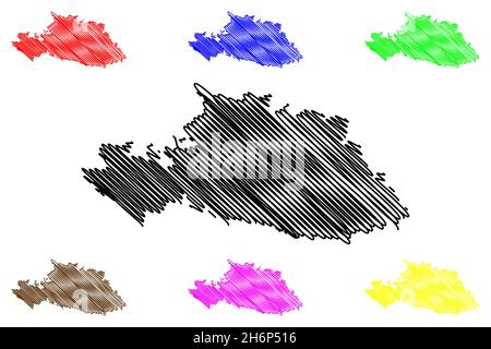 Beed district (Maharashtra State, Aurangabad Division, Republic of ...