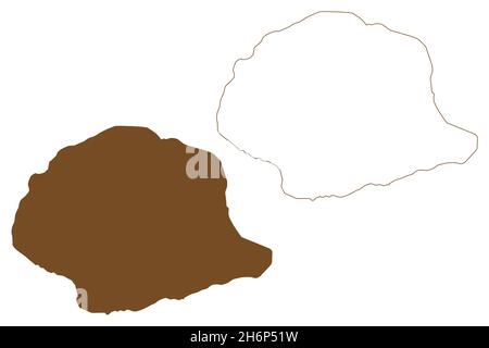Clavering island (Kingdom of Denmark, Greenland, North America) map ...