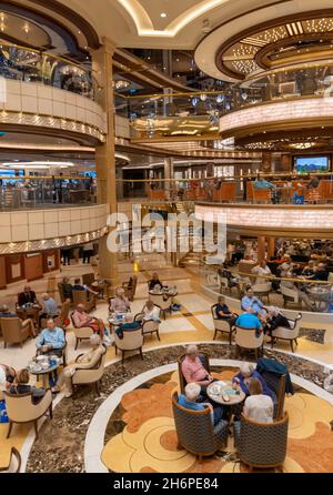 Sky Princess cruise ship, interior Stock Photo - Alamy